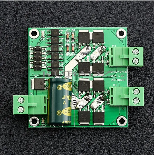 12V/24V 7A 160W Dual DC Motor Driver Module H bridge L298 Logic-in ...