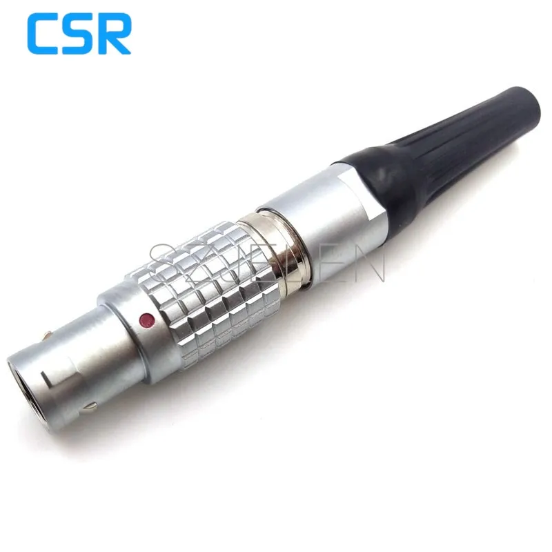 LEMO 1B connectors 5pin plug, FGG.1B.305.CLAD, LEMO connector plug 6 ...