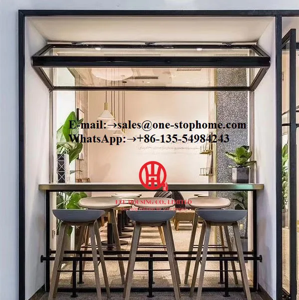 Modern Aluminum Folding Window,restaurant Window,bar Window,saloon ...