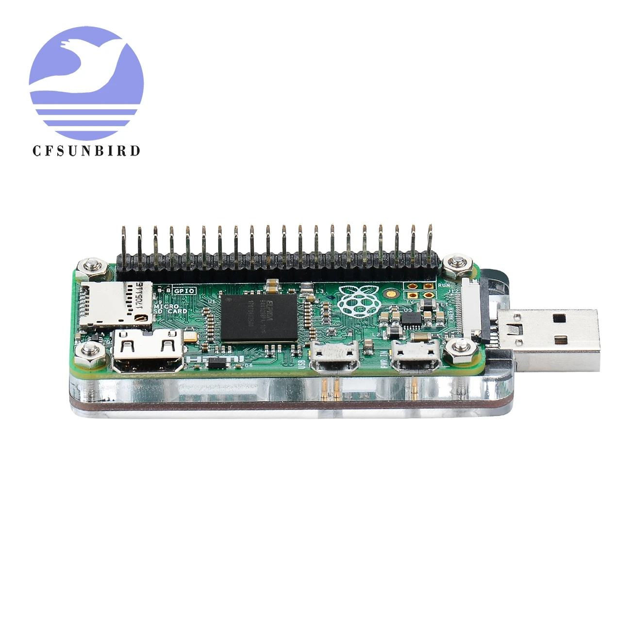 Raspberry Pi Zero W Zero USB-A Плата USB разъем V1.1 RPi0 к U адаптер BadUSB