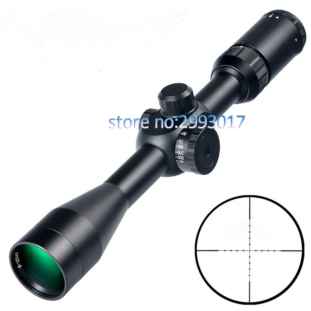 LEBO TC 3-12X40SF Riflescope First Focal Plane Side Parallax Mil-dot ...