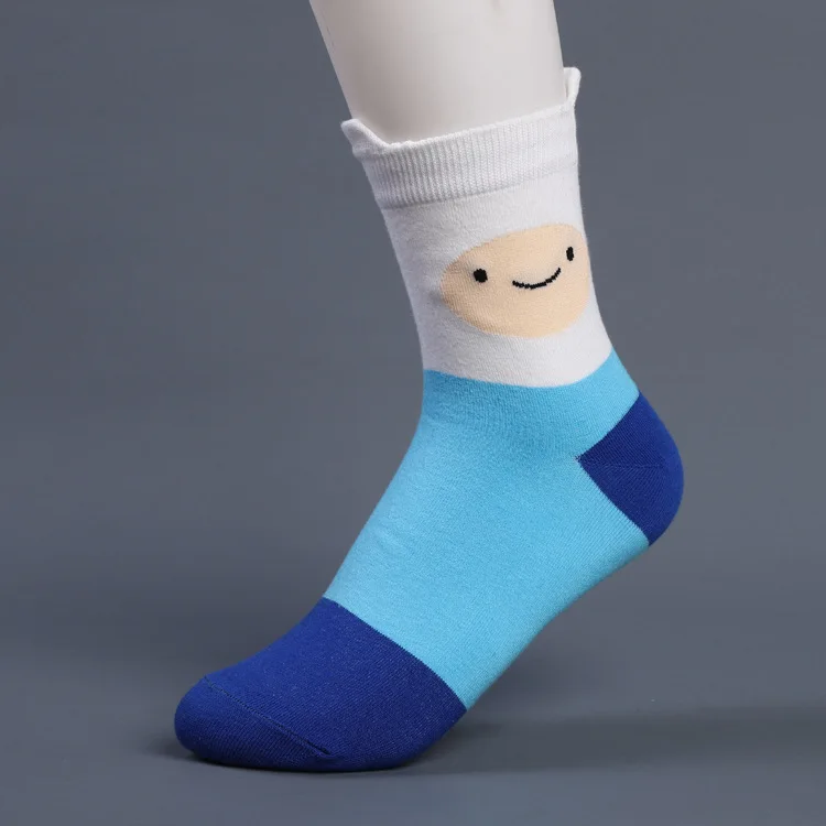 Anime Adventure Time with Finn and Jake Sock Ice King Lumpy Space ...