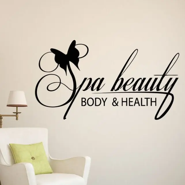 Wall Décor Spa decal Wall Decal Window Sticker Beauty Salon massage ...