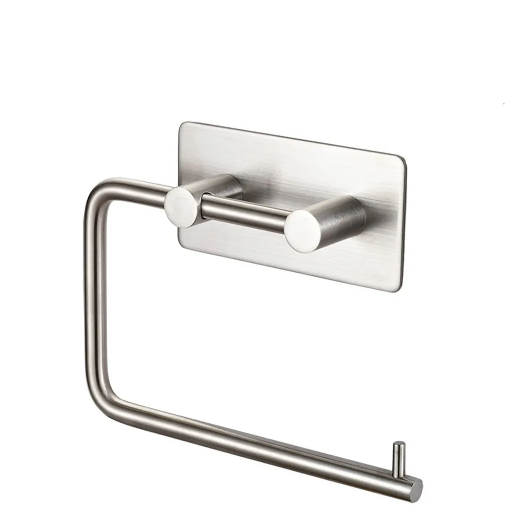 3M Stick Self Adhesive Toilet Paper Roll Holder Stick On Sticky Tissue ...