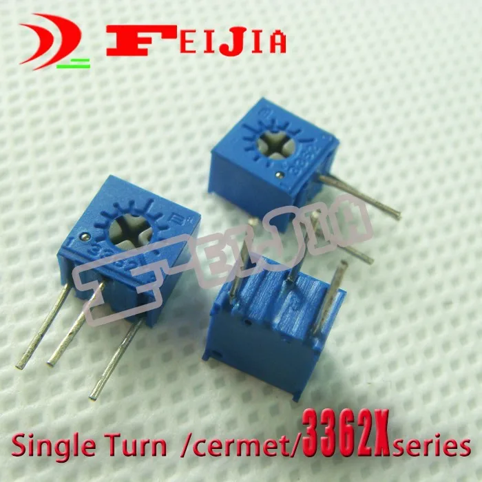 3362X 500 ohm 3362X 1 501LF multivuelta metálico vidrio esmalte ...