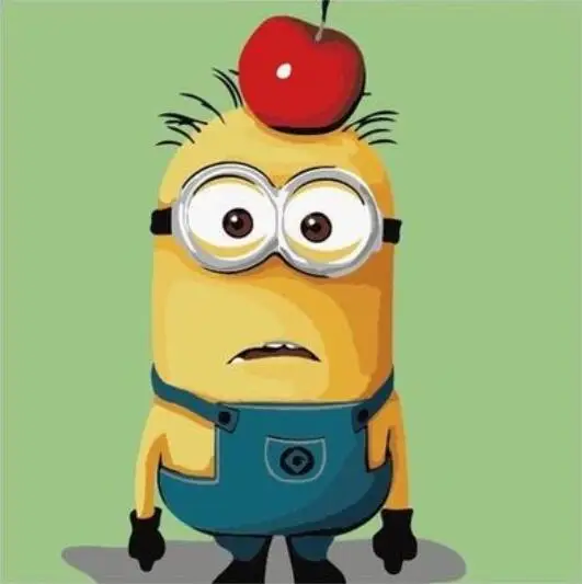 Despicable Me Minions DIY Digital Painting By Numbers|Painting ...