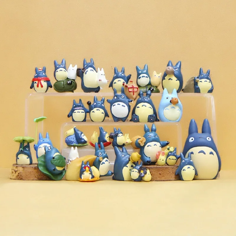 PVC Studio Ghibli Miyazaki Hayao My Neighbor Totoro Blue Totoro Jicha ...