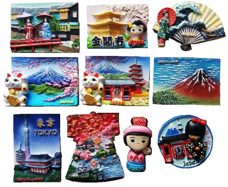 Japan Style Series Aromatherapy Cold Porcelain Hand Painted Fridge ...