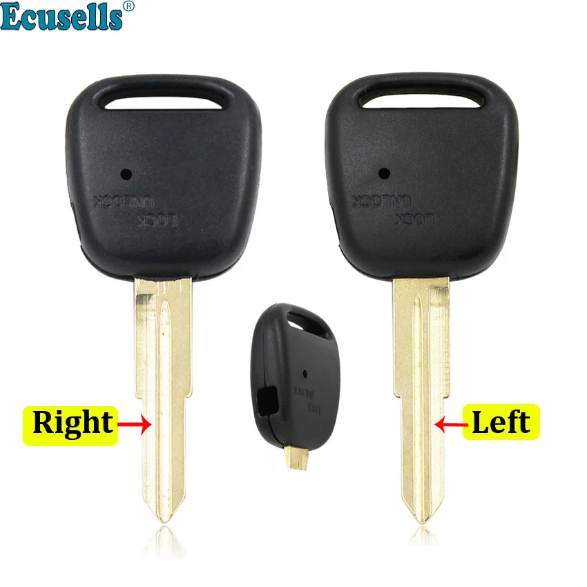 Side-1-button-replacement-blank-Remote-Key-Shell-For-Toyota-uncut-right ...