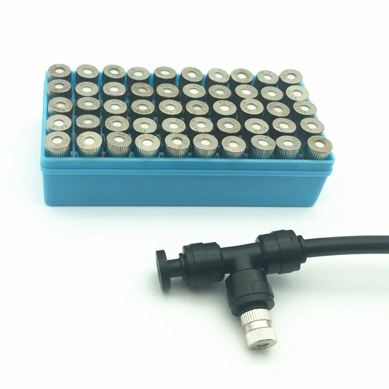 F012 Slip Lock Low Pressure Mist Nozzle with filter, plug/quick-connect ...
