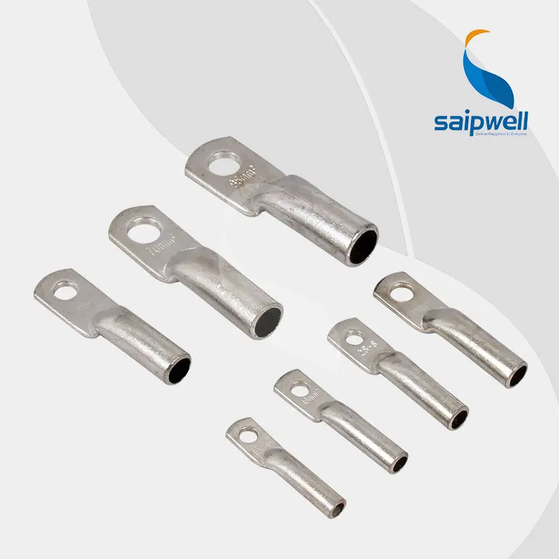 Saipwell 50mm2 DTG-50 50PCS/LOT wire crimping pin terminals copper lugs ...