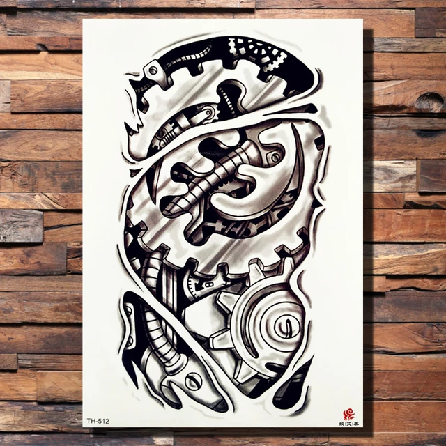Biomechanical Gears Drawings