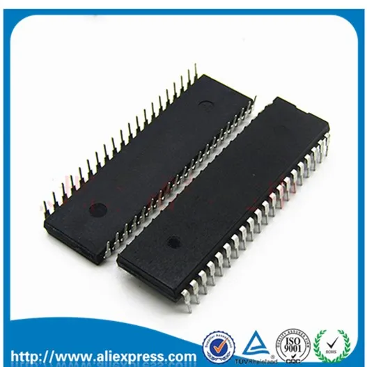 2pcs At89s52 24pu Dip 40 At89s52 Dip At89s52 24 Programmable Flash New And Original Ic Free 