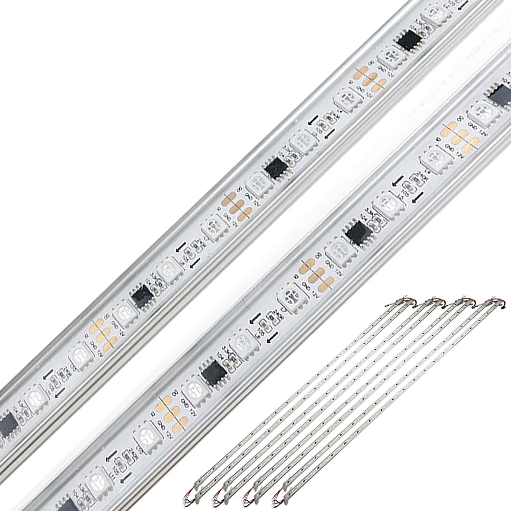 10pcs/lot Ws2811 Led Tube Dc 12v Smart Bulb Rigid Strip Light Led Diode ...