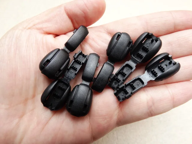 50pcs/lot Cord Ends Zipper Pull Cord Lock Stopper For Sportswear ...