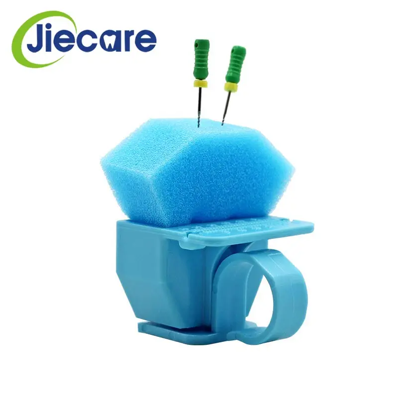 1 Pc Dental Finger Sponges Cleaning Holder Dental Root Canal Needle ...