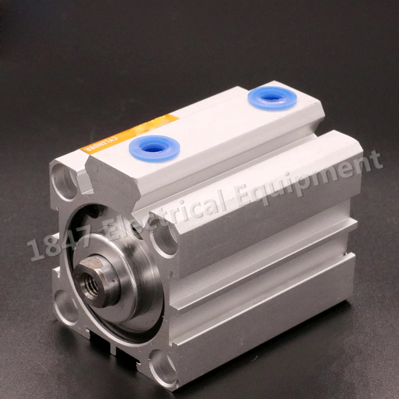 SDA63x45 1 Pcs 63mm Pneumatic Components SDA 63 45 Double Acting Compact AIR Cylinder SDA 63mm x ...