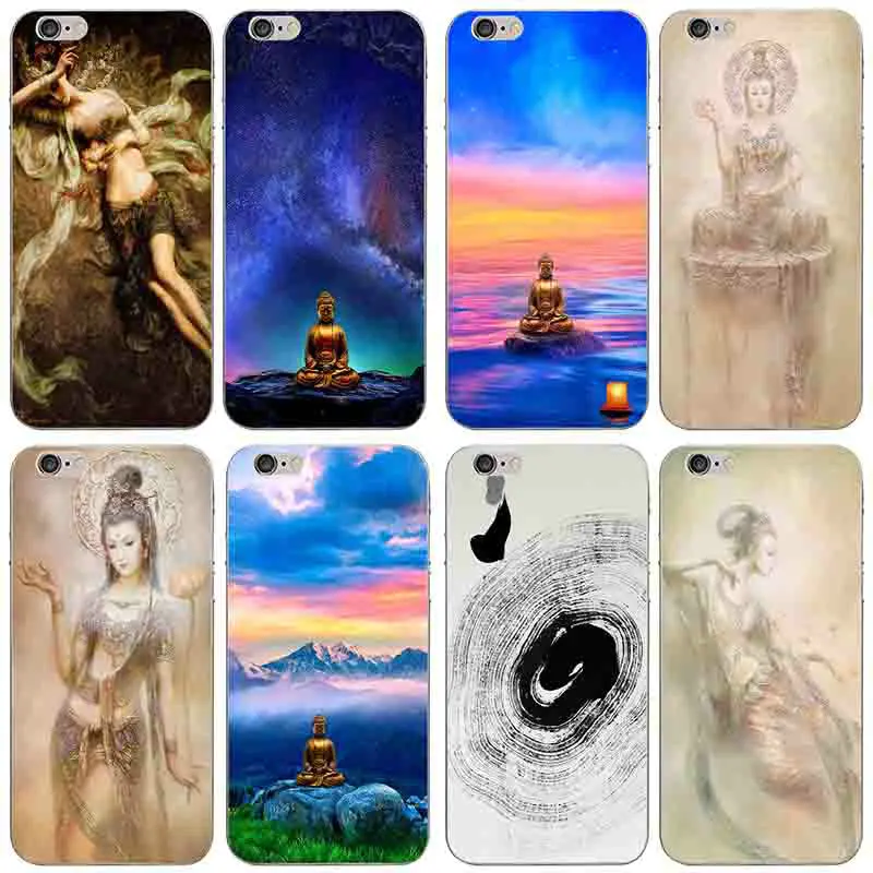 Buddha Buddhism Boring Soft TPU Silicone Mobile Phone Accessories Case ...