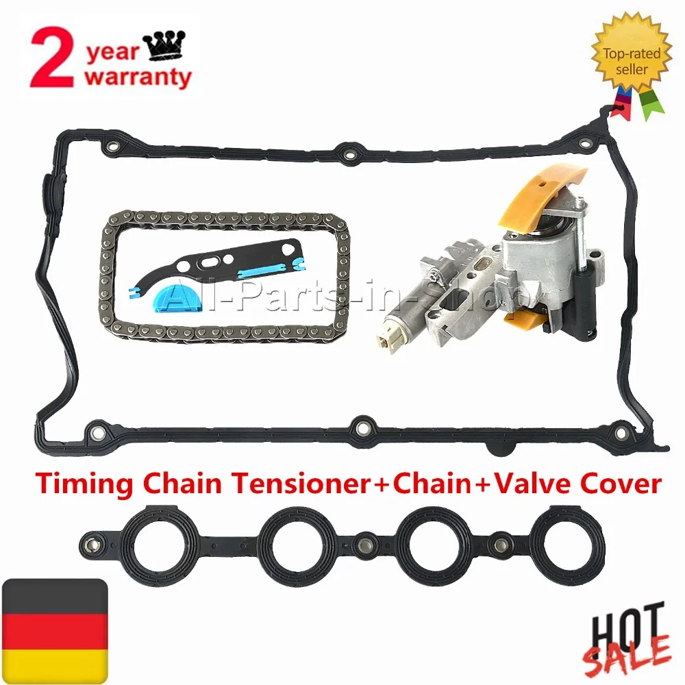 AP01 Timing Chain Tensioner+Chain+Valve Cover for Audi Seat Skoda VW 1 ...