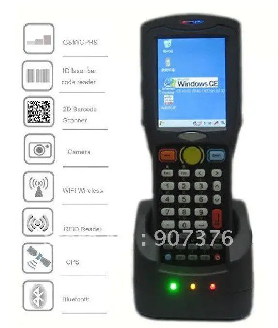 Standard System Pda Bar Code Scanner,lv6688 Handheld Pda Rugged ...