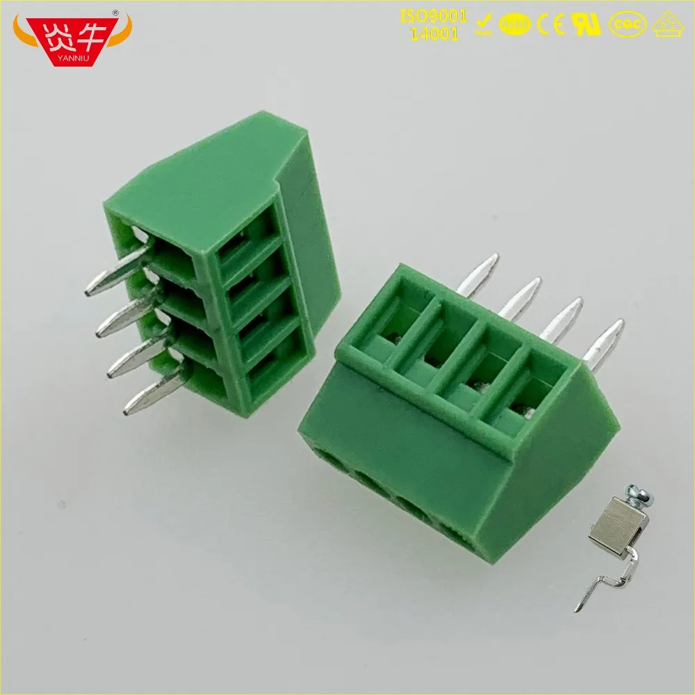 KF308 2.54mm 4PIN MINI PCB UNIVERSAL SCREW TERMINAL BLOCKS KF128 2.54 ...