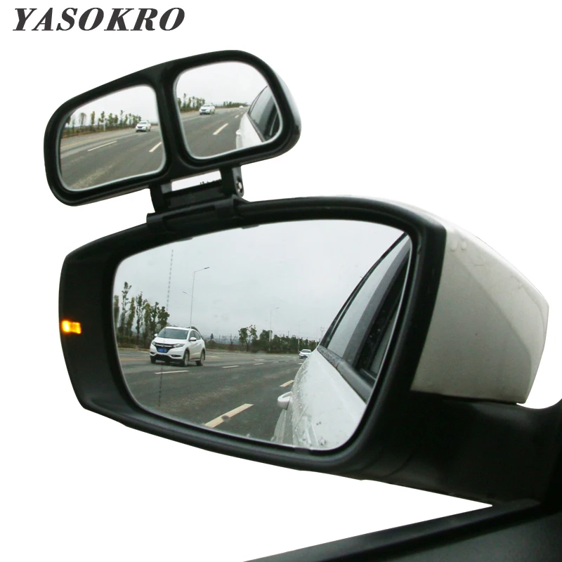YASOKRO Car Rearview Mirror 360 degrees Adjustable Car Blind Spot ...
