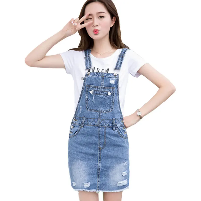 Buy Vestidos 2018 Spring Summer Denim Dresses Women Casual Jeans Sundresses