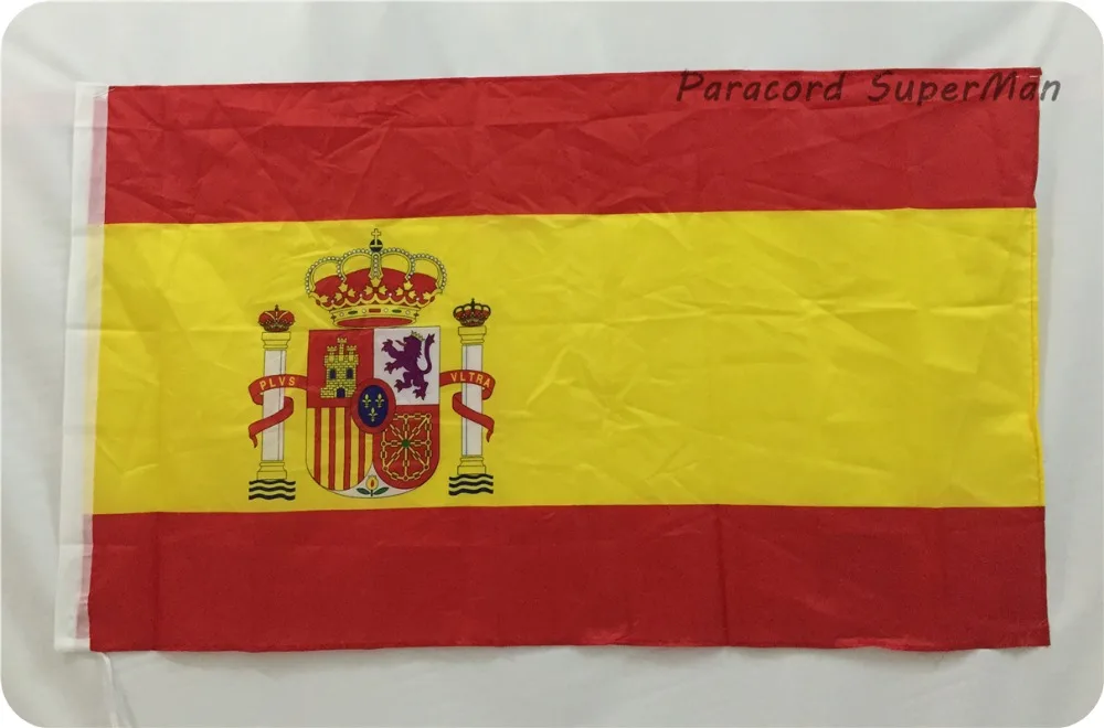 ES banner Spanish flag 3*5 ft Hanging Spain National Flag Polyester ...
