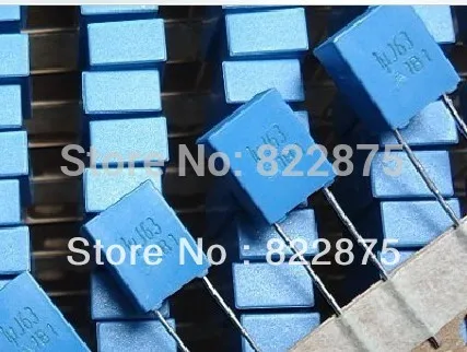 50pcs/lot Film capacitor Correction capacitors 1uj63 63V105 1UF ...