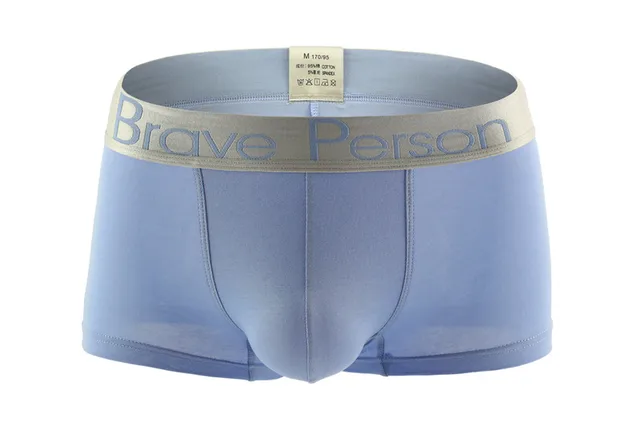 BRAVE PERSON New Arrival Men's soild Underwear Male Boxer Shorts Cotton ...