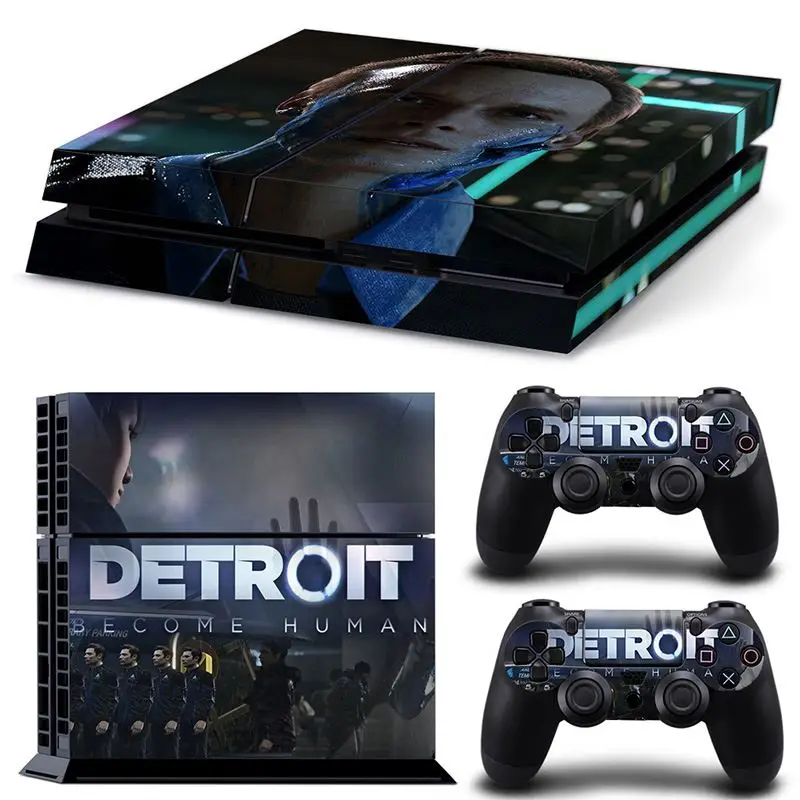 Detroit Become Human Skin Sticker for PS4 - ConsoleSkins.co