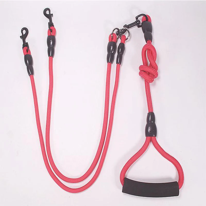 Detachable Pet Leash Durable Dog Leash One Tough Handle for 2 or 3 or 4 ...