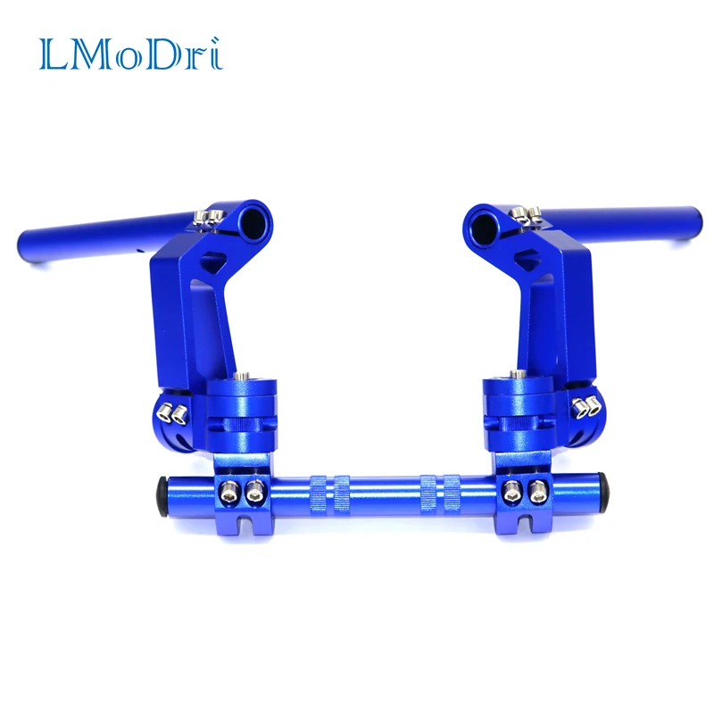 Lmodri Motorcycle Cnc Adjustable Steering Handlebar 7/8" Removable ...