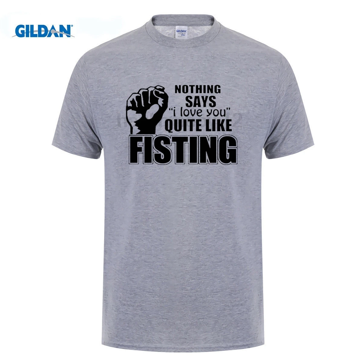 Gildan Designer T Shirt Lesbian Gay Fisting Love Tshirt Man Leisure