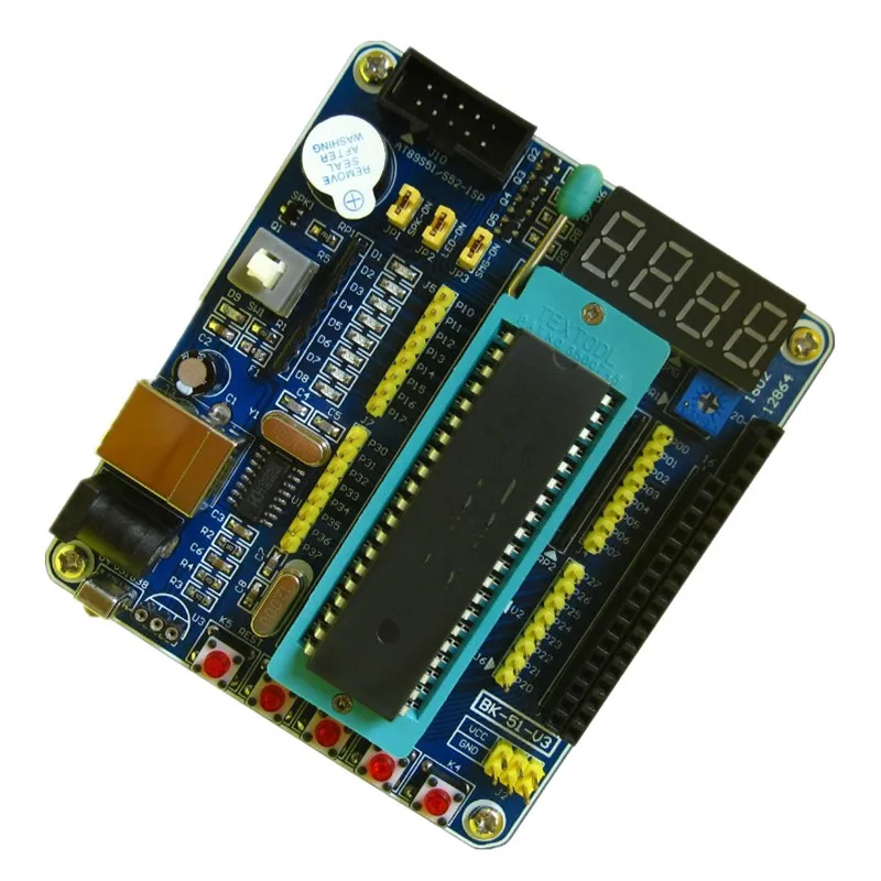 51-microcontroller-learning-board-STC89C52-learning-board-development ...