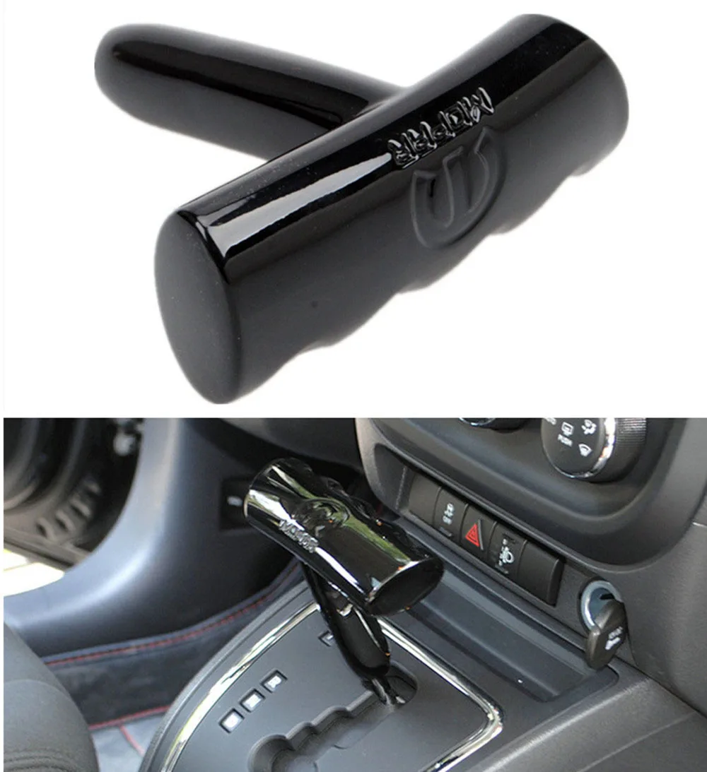 1 Pc T Handle Black Car Gear Shift Knob Shifter Lever For Jeep Compass ...