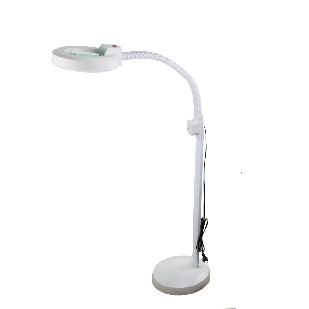 Aliexpress Buy LED Long Arm Lights Flexible Stand Floor Magnifier 