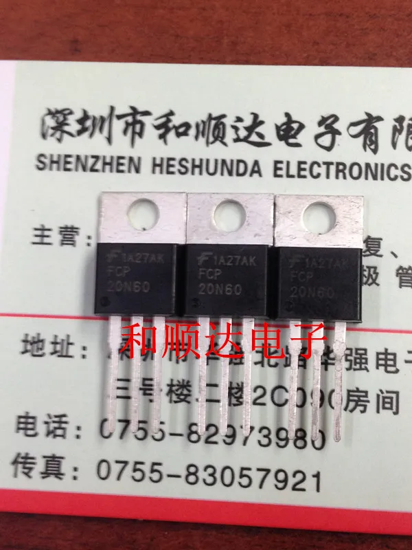 Nueva Original FCP20N60 electrónico bricolaje|diy paris|diydiy usb pic ...