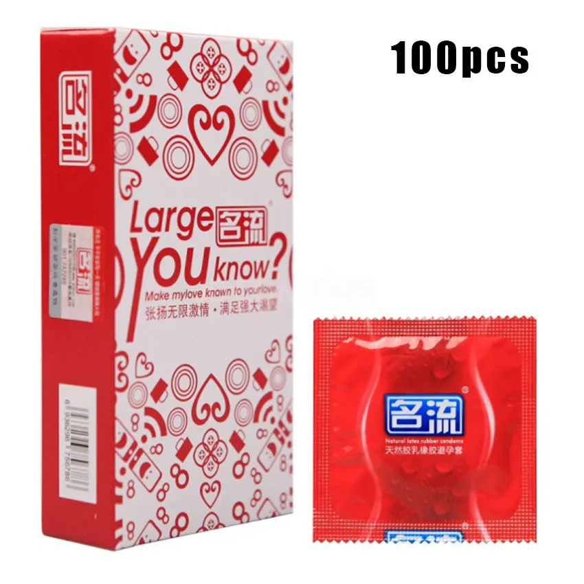 Buy Mingliu 100 Pcslot Best Quality Thin Condoms Silicone Penis Extender