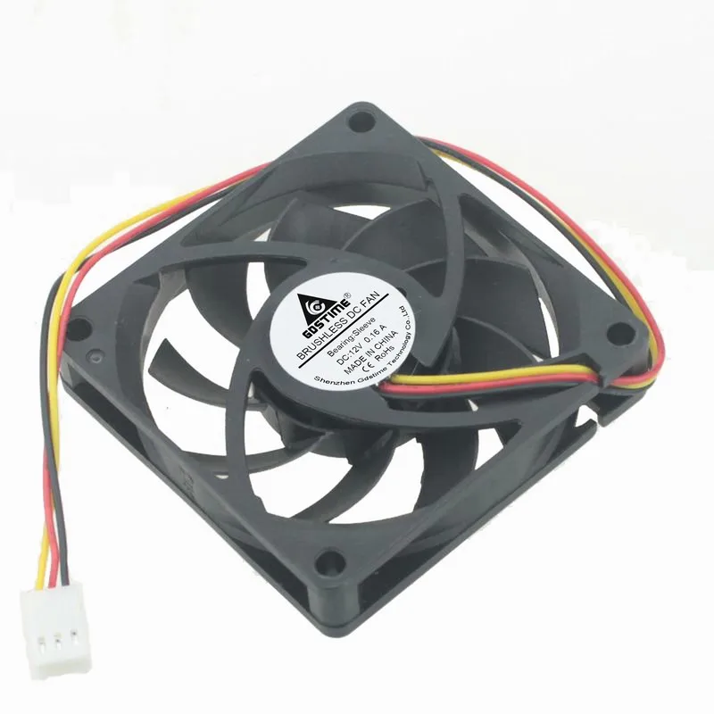 original 5V 12V 24V 7CM 70X70X15MM computer case DIY brushless cooling ...