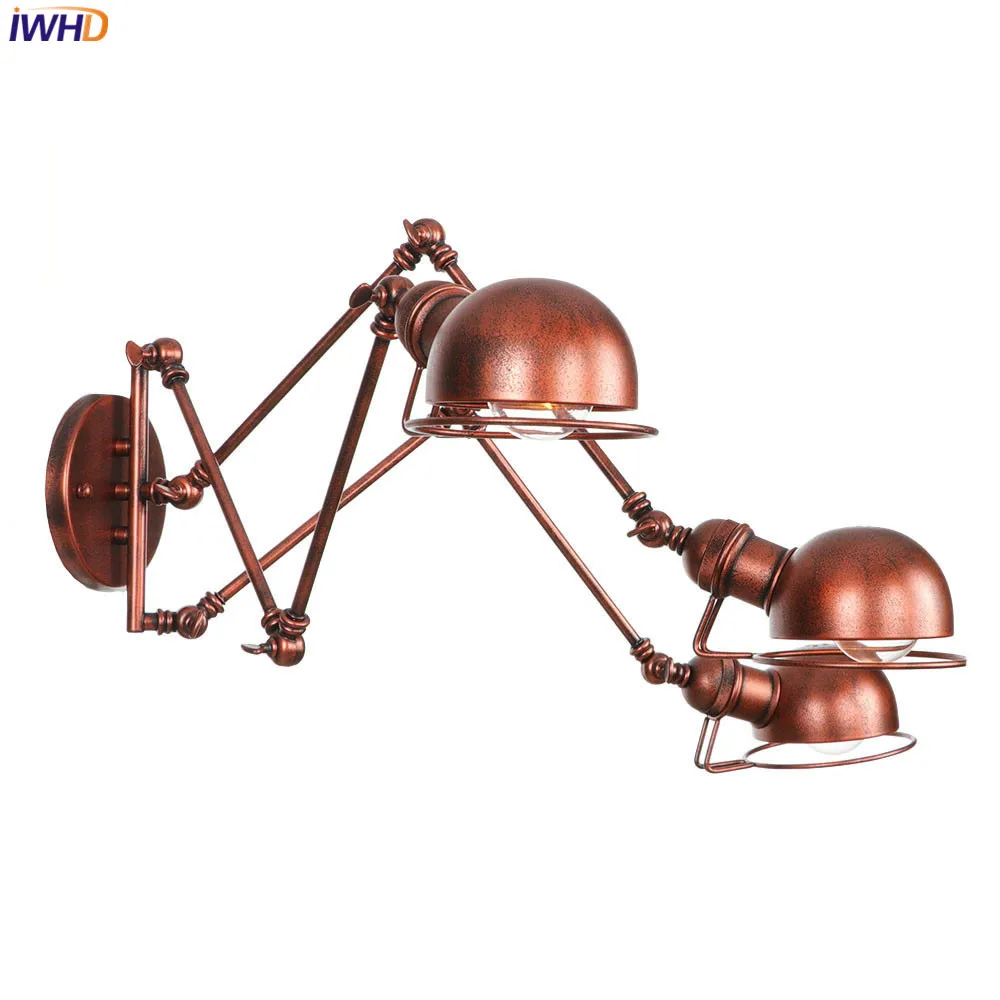 Lámpara de pared ajustable para dormitorio, luz LED creativa para ...