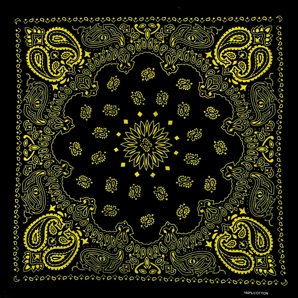 Dark Yellow Bandana