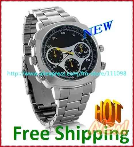 Waterproof Security HD Camera Watch Free Shipping|watch light|camera ...
