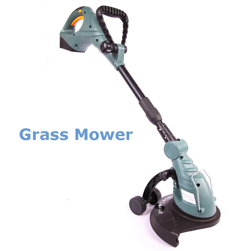 Rechargeable Lawn Mower Electric Weeding Machine Portable Grass Mower ...