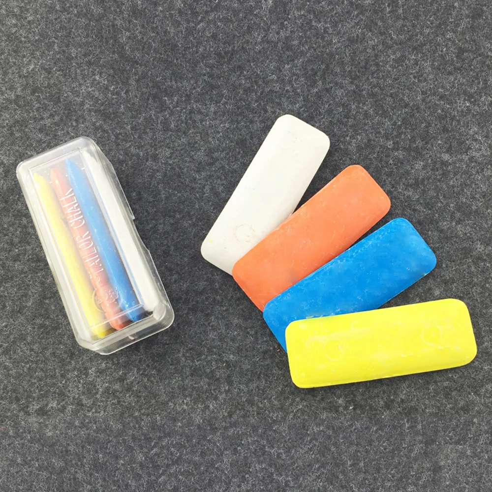 D&d 4pcs/pack Small Colorful Tailor's Chalk Diy Dressmaker Clothes ...