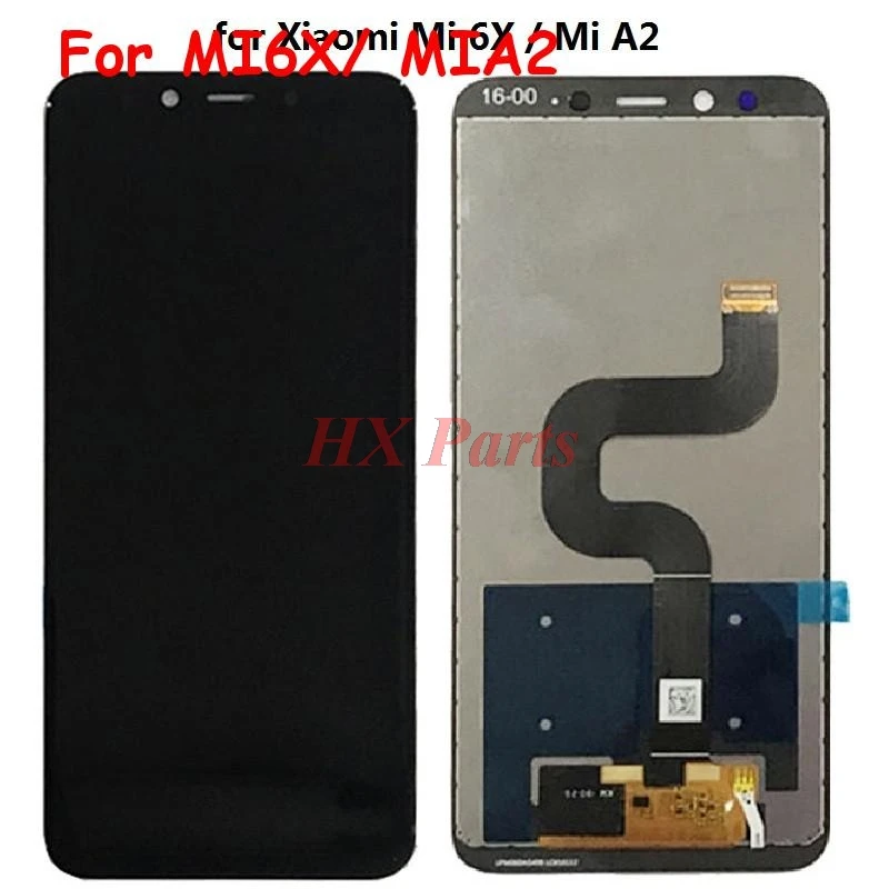 Original For Xiaomi Mi A2 Mia2 / Mi 6x Lcd Display Touch Screen ...