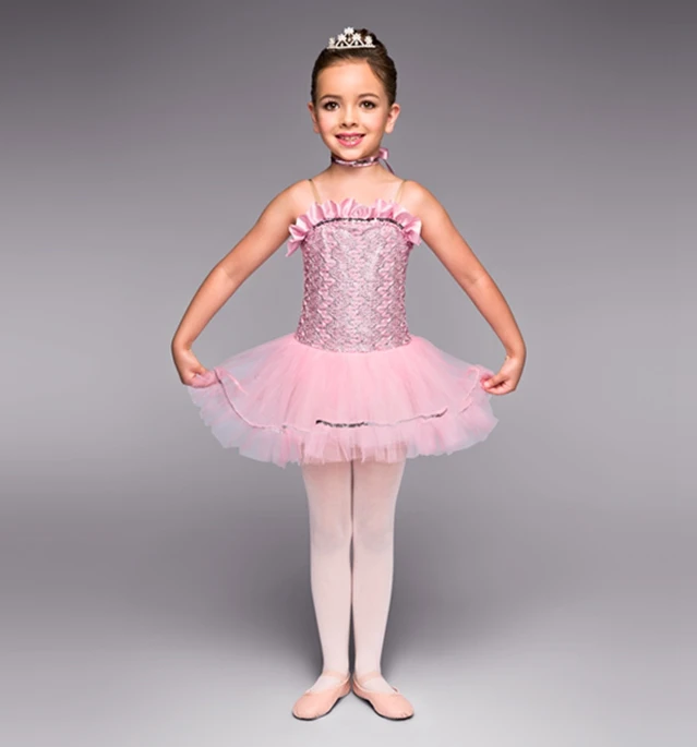 Girls Princess Dress Performance Ballet Costumes children's Pettiskirt ...