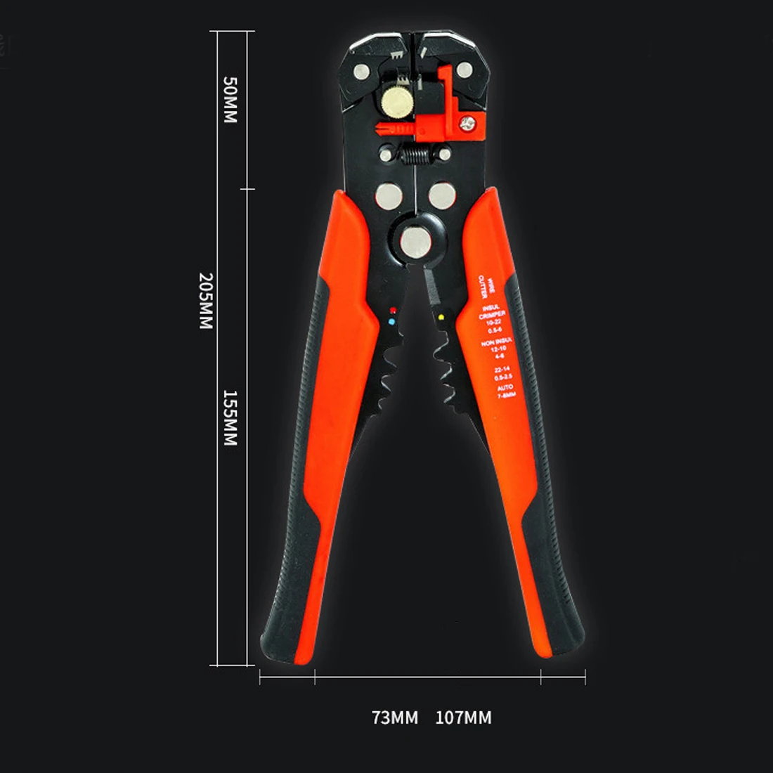 3 in 1 Automatic Cable Wire Stripper Cutter Crimping Plier Self ...
