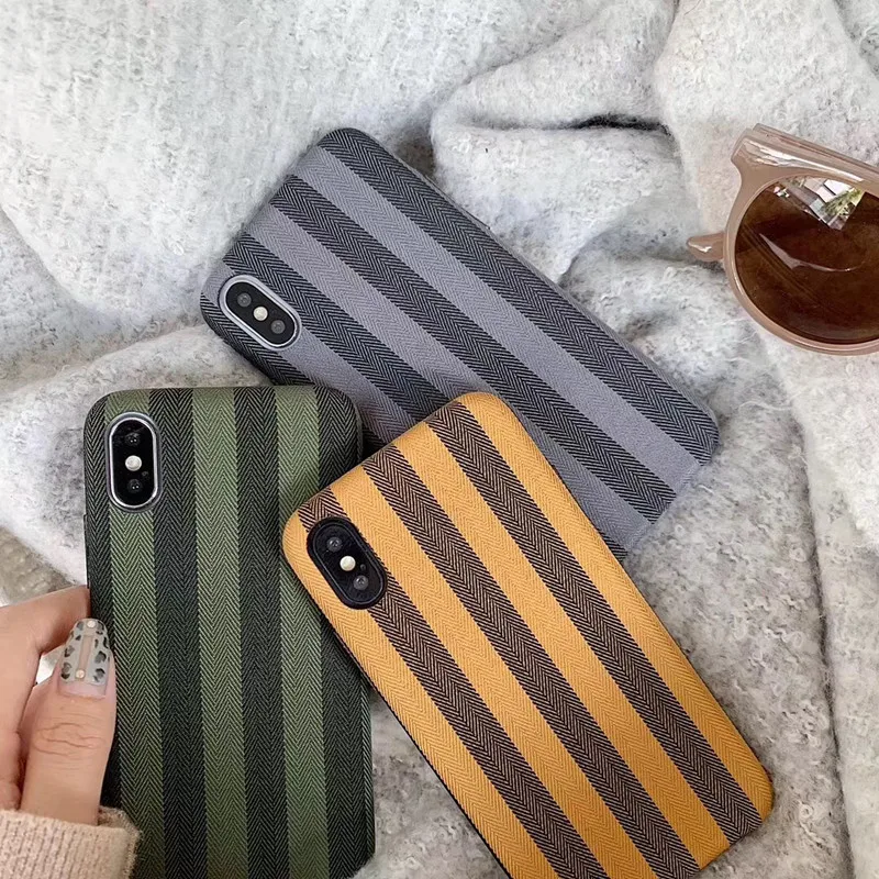Business Suit stripes phone case Korean style phone case for iphone 6 7 ...