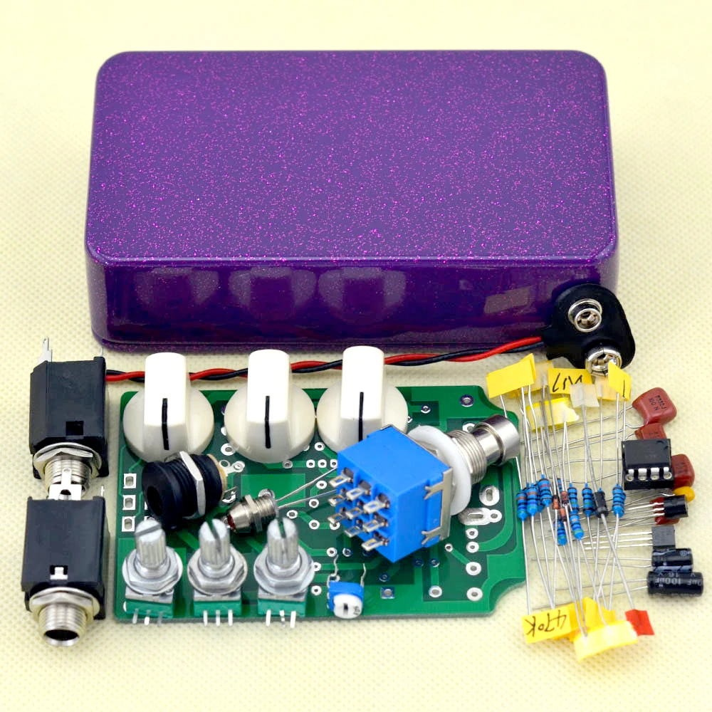 DIY LANDTONE Overdrive Pedal Kit True Bypass 1590B - AliExpress 18